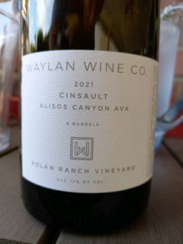 Waylan Wine Co. Nolan Ranch Vineyard Cinsault | Vivino English
