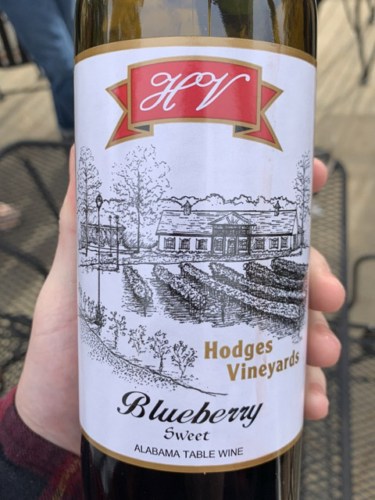 Hodges Vineyard Blueberry Alabama Table Wine | Vivino US