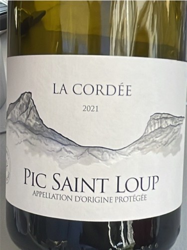 Hommes Terres du Sud La Cordée Pic Saint Loup | Vivino 日本