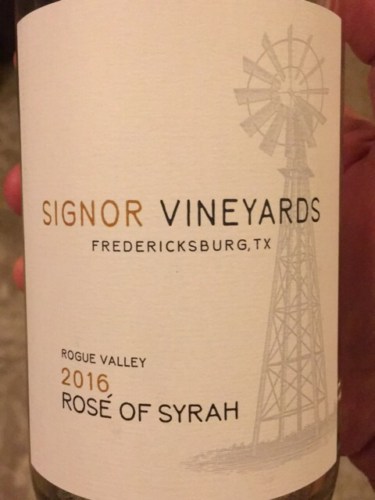 Signor Vineyards Rosé Of Syrah | Vivino US