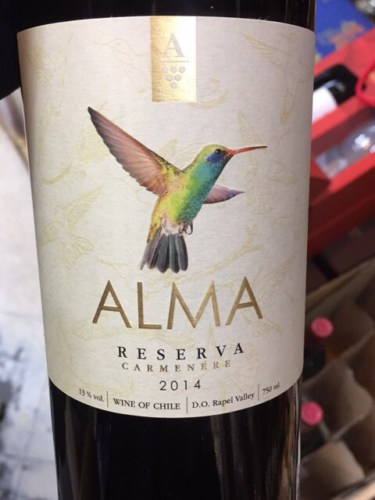 Alma Wines Reserva Carménère | Vivino United Kingdom