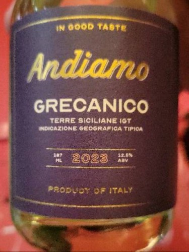 Andiamo Grecanico | Vivino English
