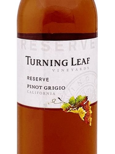 2005 Turning Leaf Reserve Pinot Grigio | Vivino US