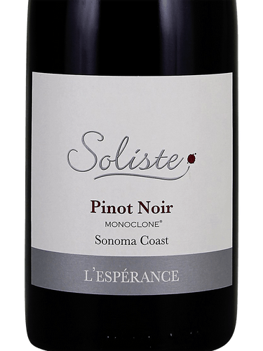 Soliste L'Espérance Pinot Noir | Vivino US