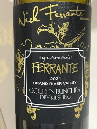 Ferrante Golden Bunches Dry Riesling | Vivino US