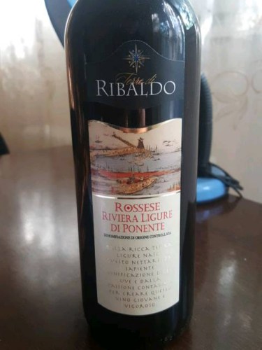 Terre di Ribaldo Rossese Riviera Ligure di Ponente | Vivino English