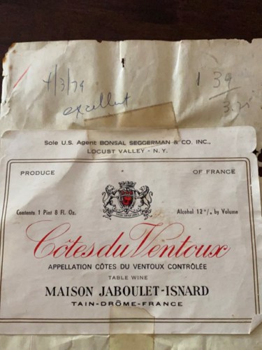 Jaboulet-Isnard Côtes du Ventoux | Vivino US