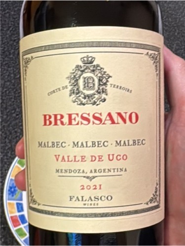 Falasco Wines Bressano Malbec Malbec Malbec | Vivino English