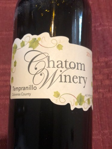 Chatom Vineyards Tempranillo | Vivino US