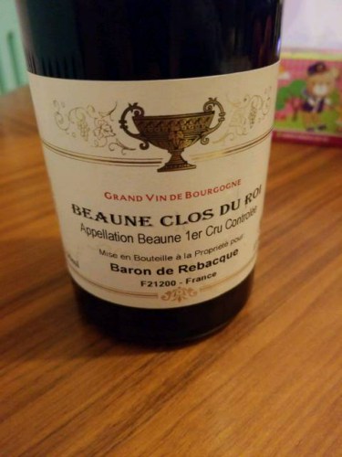 Baron de Rebacque Beaune Clos Du Roi Beaune 1er Cru | Vivino US