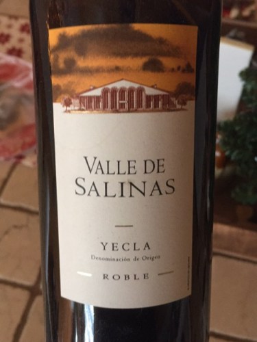 Valle de Salinas Yecla Roble | Vivino US