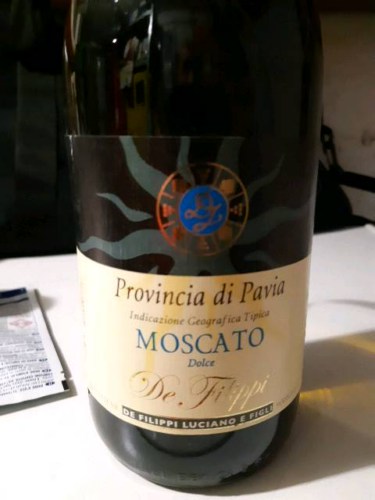 De Filippi Moscato Provincia di Pavia Dolce | Vivino US