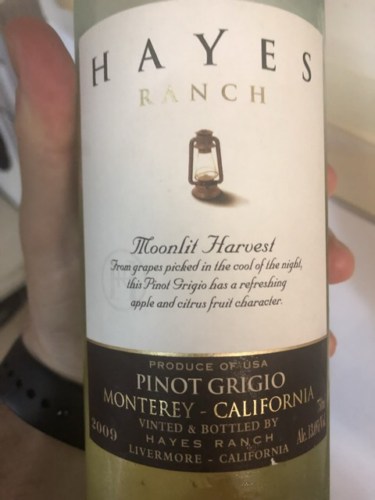 Hayes Ranch Moonlit Harvest Pinot Grigio | Vivino US