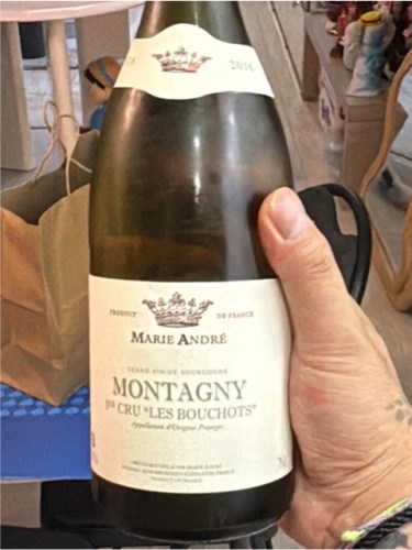 Marie Andre Montagny Premier Cru 'Les Bouchots' | Vivino English