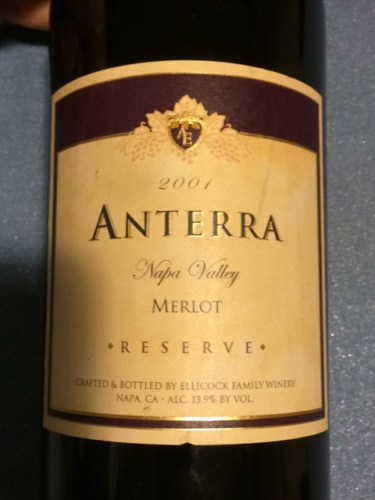Anterra Reserve Merlot | Vivino English