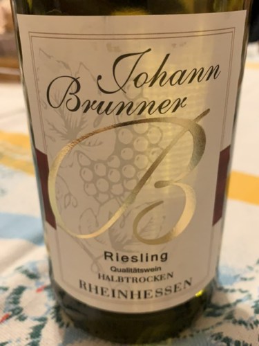 Johann Brunner Riesling Halbtrocken | Vivino US