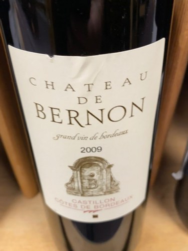 Château de Bernon Castillon Côtes de Bordeaux | Vivino US