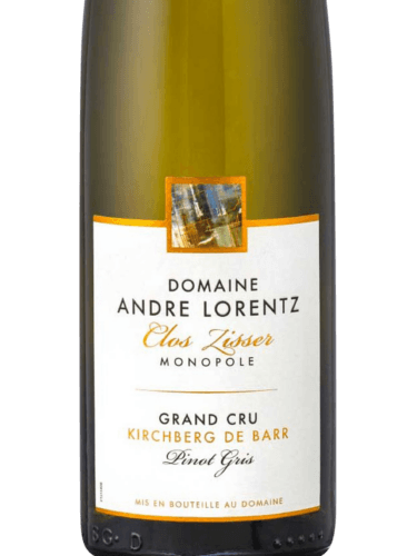Andre Lorentz Clos Zisser Pinot Gris Monopole Alsace Grand Cru ...