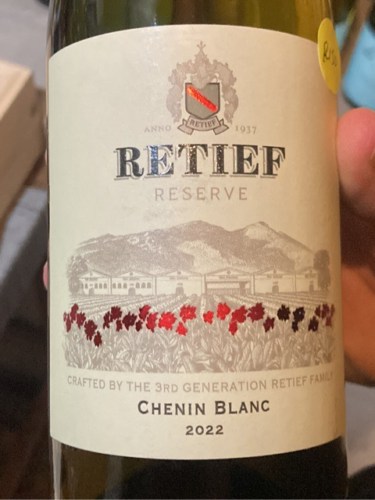 Retief Reserve Chenin Blanc | Vivino Nederlands