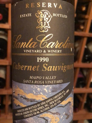 Santa Carolina Santa Rosa Vineyard Reserva Cabernet Sauvignon | Vivino US