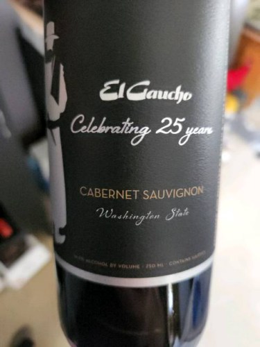 El Gaucho Celebrating 25 Years Cabernet Sauvignon | Vivino English