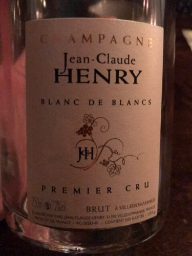 Jean Claude Henry Blanc de Blancs Brut Champagne Premier Cru | Vivino US