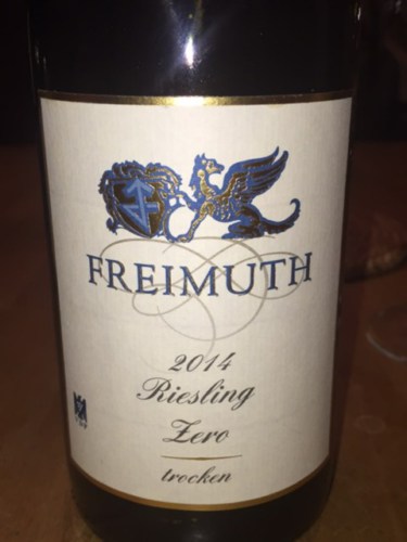 Weingut Alexander Freimuth Zero Riesling Trocken | Vivino US
