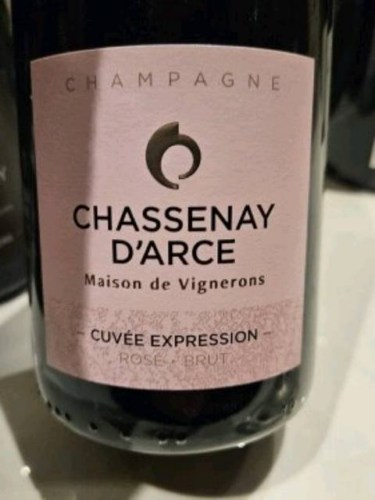Chassenay d'Arce Cuvée Expression Rosé Brut Champagne | Vivino US