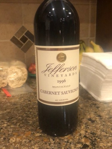 Jefferson Vineyards Cabernet Sauvignon | Vivino US