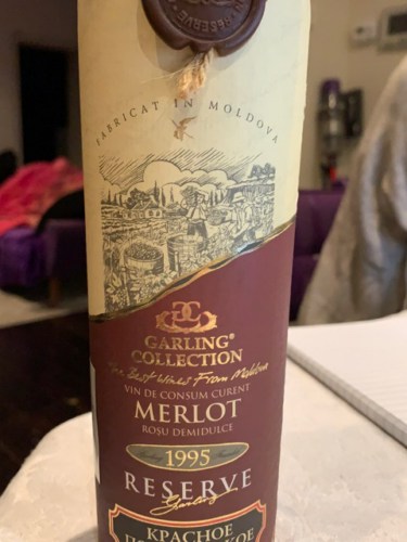 Garling Collection Reserve Merlot Roşu Demidulce | Vivino US