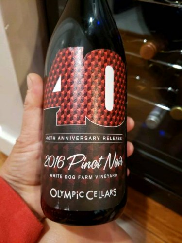 Olympic Cellars Winery White Dog Farm Vineyard 40TH Anniversary Release ...