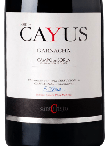 2019 Santo Cristo Flor de Cayus Selección Garnacha | Vivino US