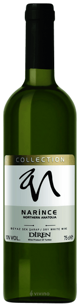 2016 Diren Collection Narince Beyaz Sek Şarap | Vivino US