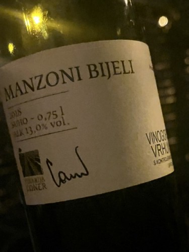 Vinarija Coner Manzoni Bijeli | Vivino US