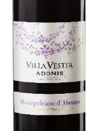 Villa Vestea Adonis Montepulciano d'Abruzzo |Vivino Hong Kong
