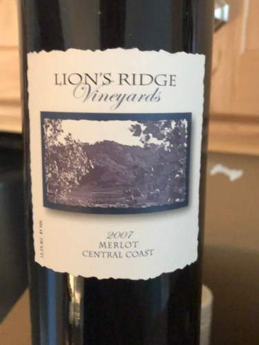 Lion's Ridge Merlot | Vivino Australia