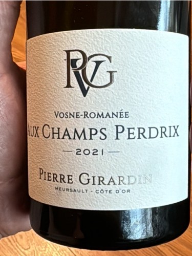 Pierre Girardin Vosne-Romanée 'Aux Champs Perdrix' | Vivino US