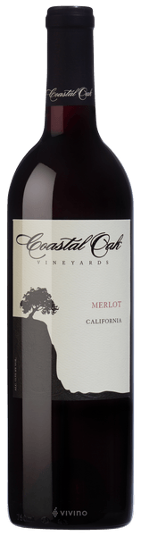 Coastal Oak Vineyards Merlot | Vivino US