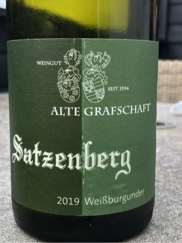 Alte Grafschaft Satzenberg Weissburgunder | Vivino US