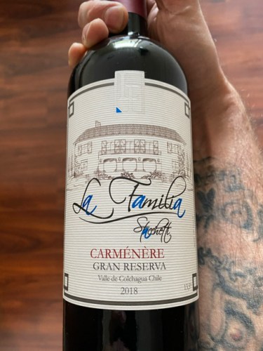 la Familia Stacchetti Gran Reserva Carménère | Vivino Brasil