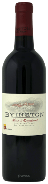 2015 Byington Vineyard and Winery Tin Cross Vineyard Pine Mountain ...
