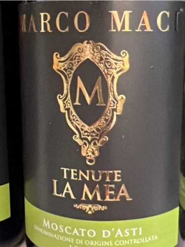 Marco Maci Tenute La Mea Moscato d‘Asti | Vivino Brasil