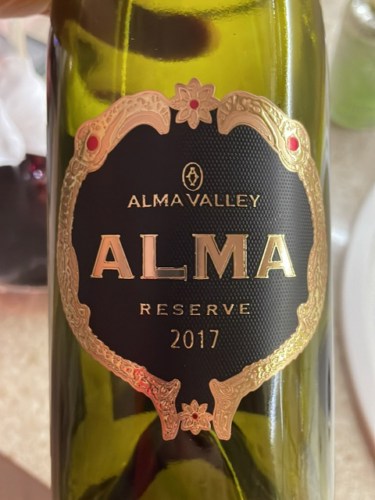 2017 Alma Valley Alma Reserve | Vivino US