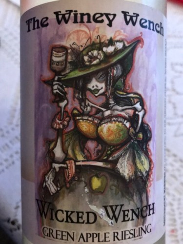 The Winey Wench Wicked Wench Green Apple Riesling | Vivino US