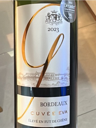 Château Gromel Bel Air Cuvée Eva Bordeaux Rouge | Vivino 日本語