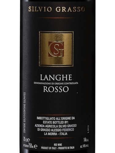 Silvio Grasso Langhe Rosso | Vivino English