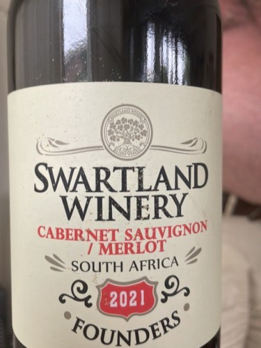 Swartland Winery Founders Cabernet Sauvignon - Merlot | Vivino English