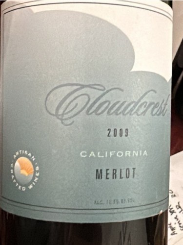 Cloudcrest Merlot | Vivino US