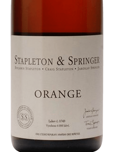 Stapleton & Springer Orange Pinot Noir | Vivino US