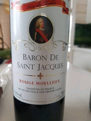 Groupe Castel Baron de Saint Jacques Rouge Moelleux | Vivino US